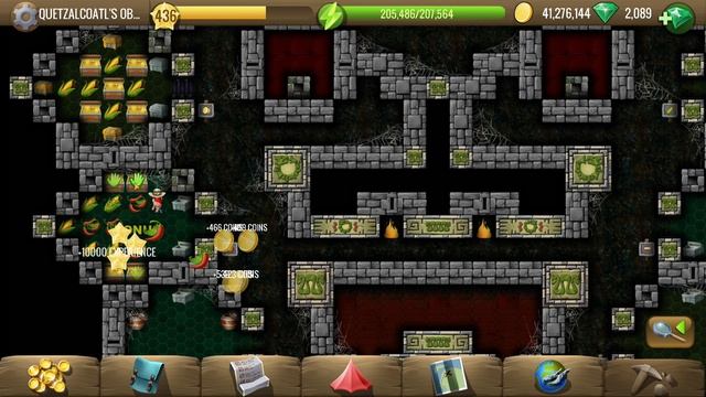 Обсидиановое хранилище Кетцалькоатля - Кетцалькоатль #11 | Diggy's Adventure