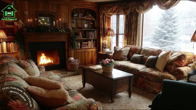 Гостиная в старинном стиле фото идеи для вдохновения (1)