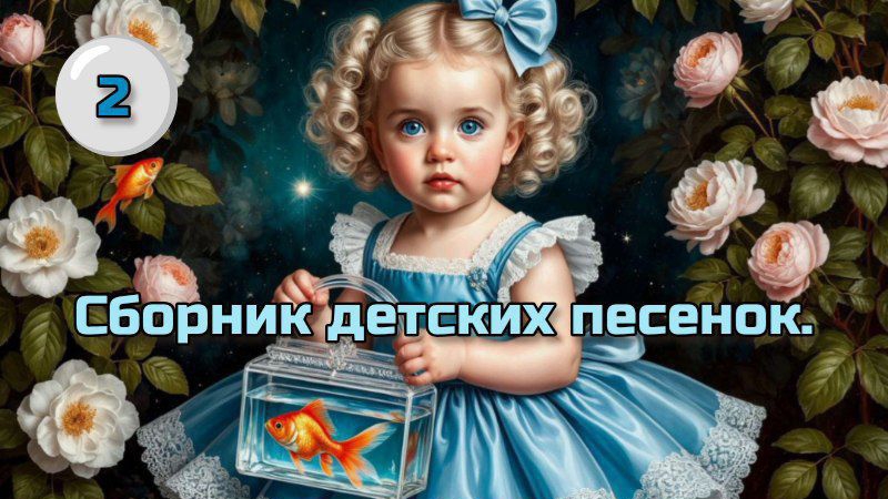 Сборник детских песенок. 🌞 Детям. 🌞 2-я часть