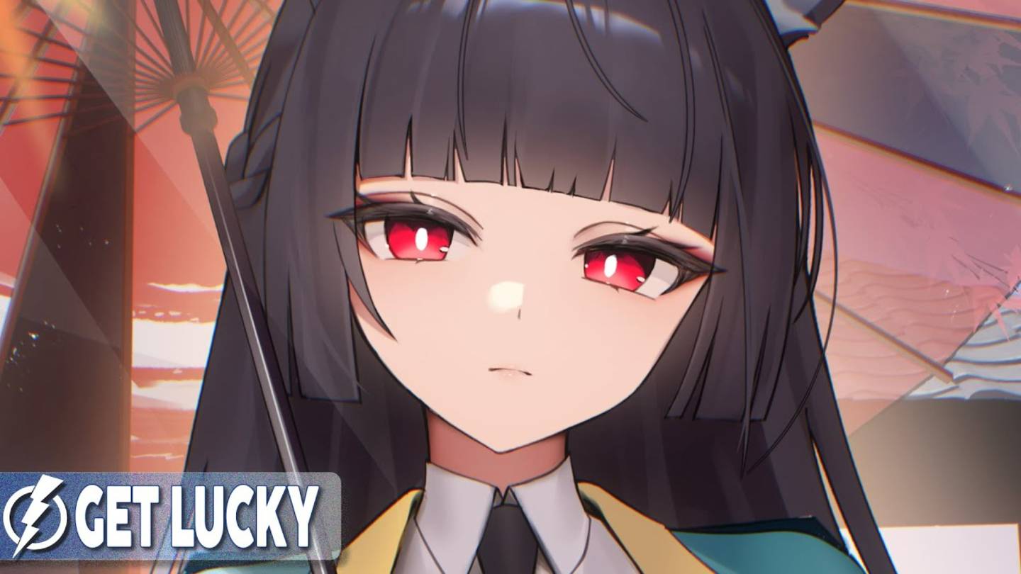 Nightcore - Get Lucky (Poppin’ Seal, Goodscandal, Deep Mage) - Lyrics #Anime #Аниме #Найткор #Песня