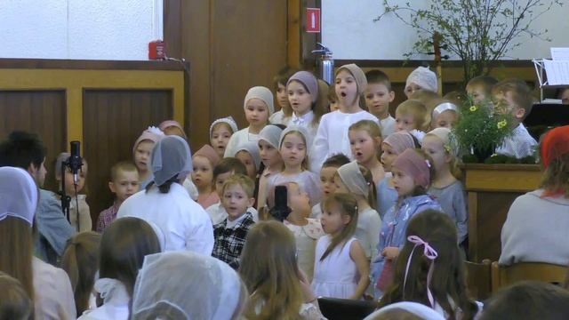 «Иисус Христос воскрес, это чудо из чудес» (20.04.2025) / Дети