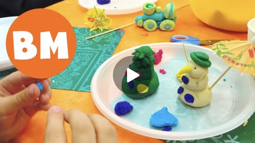 ВМ: Лепим ёлочные игрушки