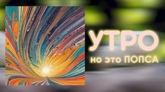 УТРО но это ПОПСА