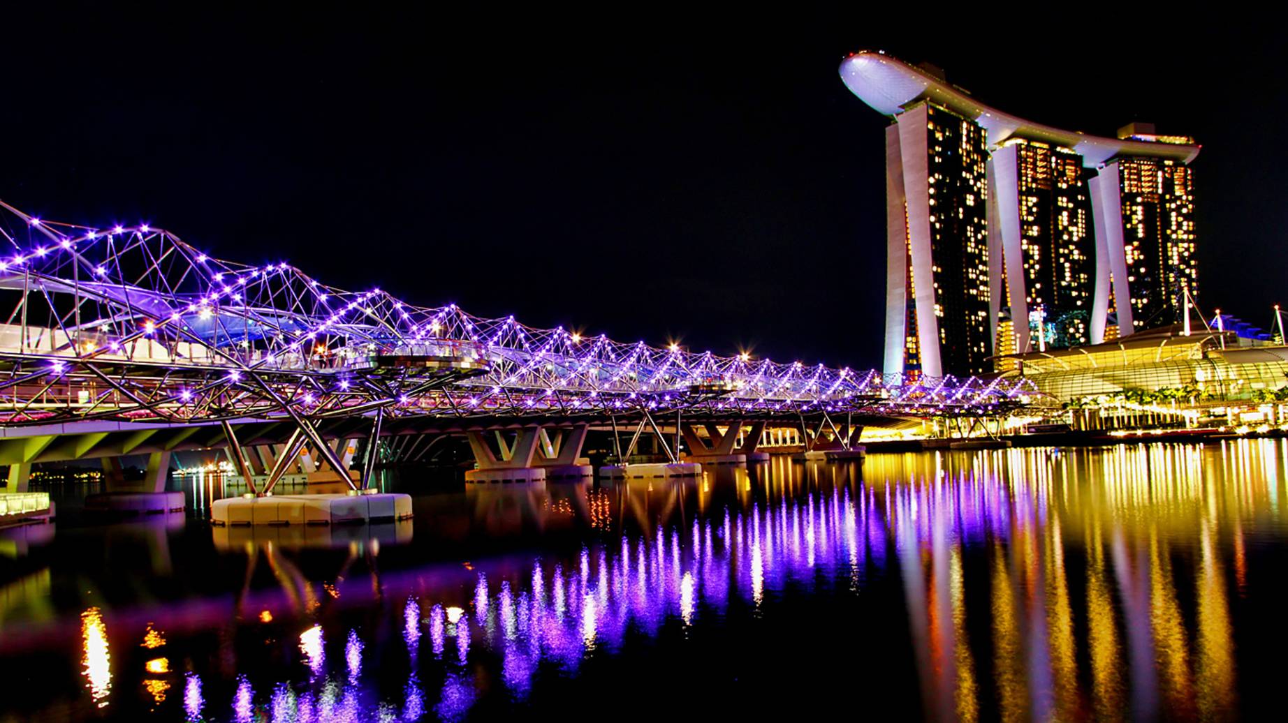 Эми-Йога. Самое притягательное Место Силы Сингапура: залив Марина Бэй, Marina Bay Sands,... Мерлион