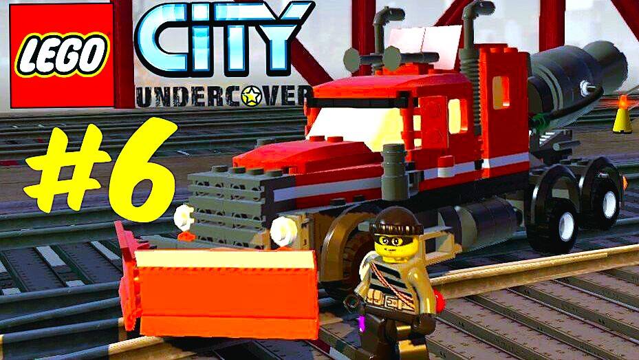 Погоня на снегоуборщике! - LEGO City: Undercover Прохождение #6
