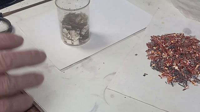 Серебро из КСО конденсаторов.