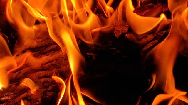 Огонь в печи