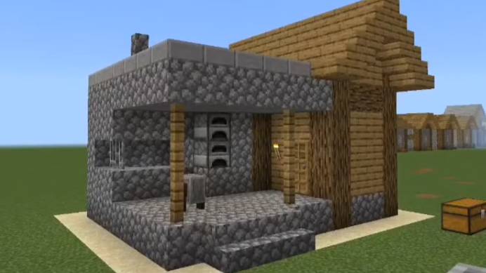 Как построить дом оружейника или кузнецу