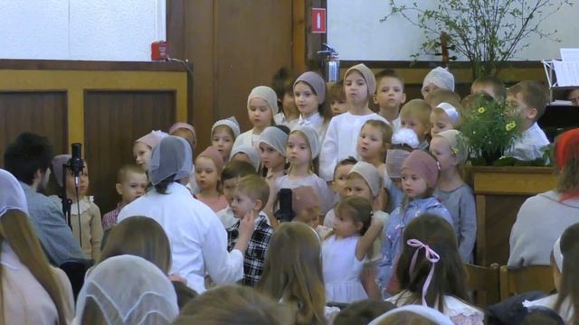 «Праздник воскресенья, Светлый день весенний» (20.04.2025) / Дети