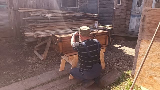 Еще один Нижне-Шкафтинский сундук, которого еще не у кого не было.