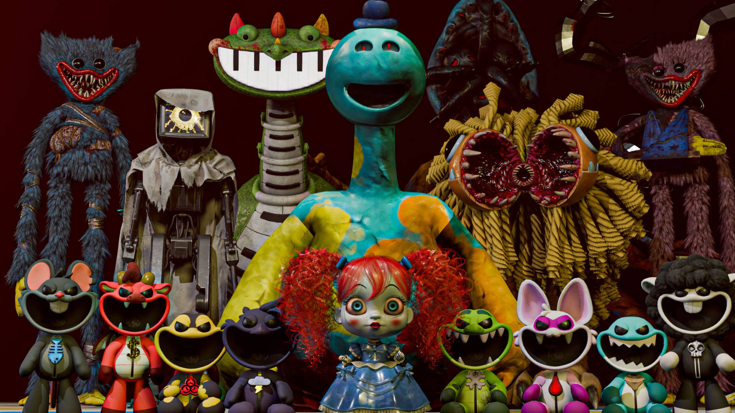 Поппи ПлейТайм глава 4 - Монстры по росту