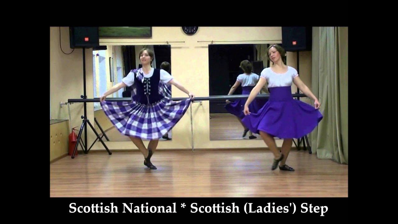 Twins dancing Flora (Scottish Nationals & Scottish Step contrasted)