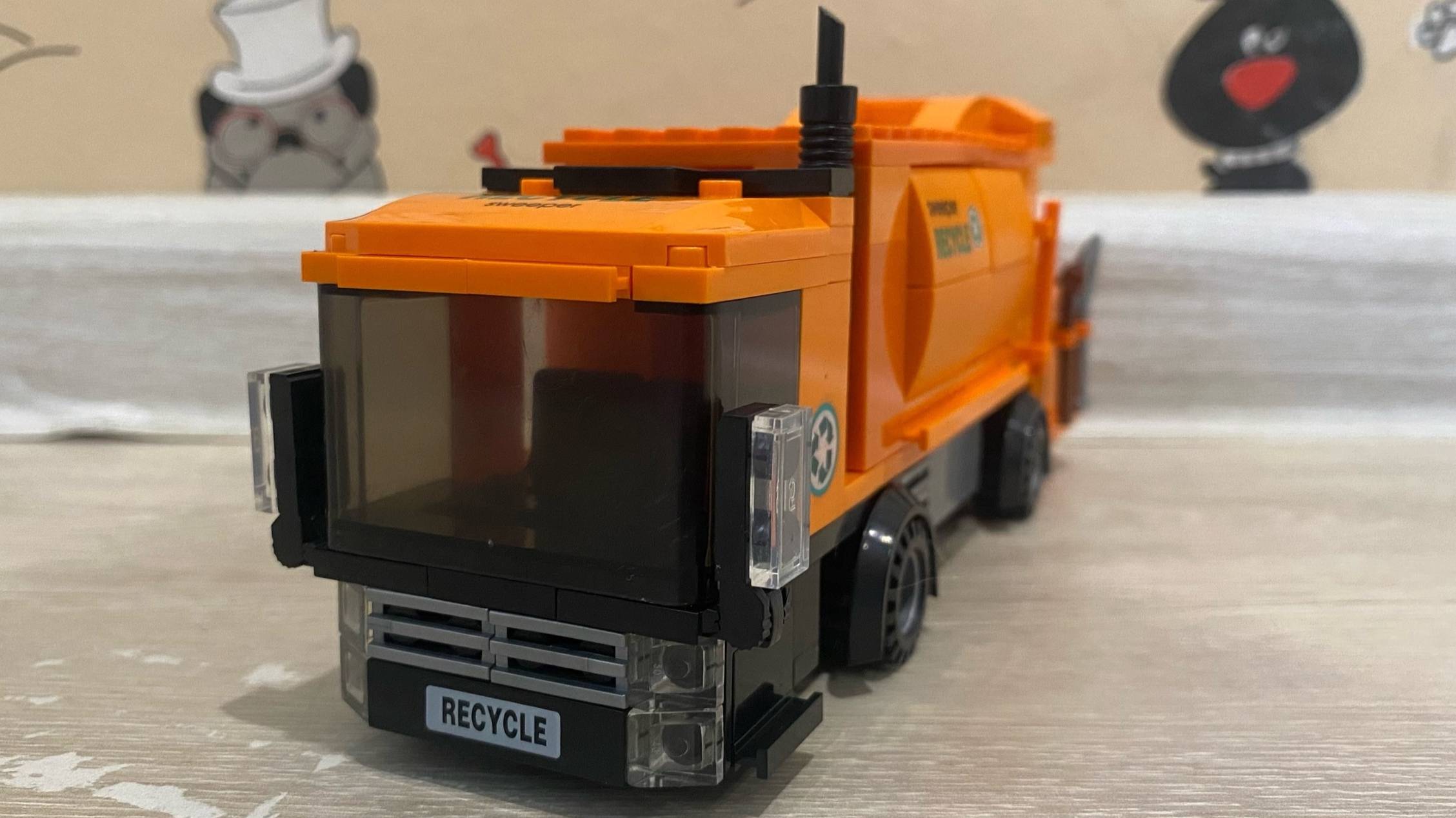 Распаковка и сборка конструктора Keyixing Город Переработка отходов