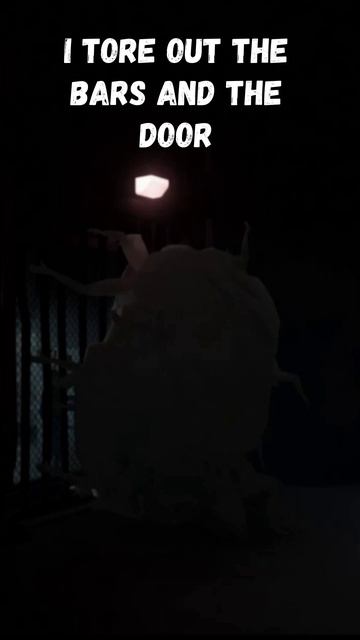Я вырвал решетку, разбил стекло, он думал, что сбежал от меня)) #игры #приколы #ужасы #хоррор