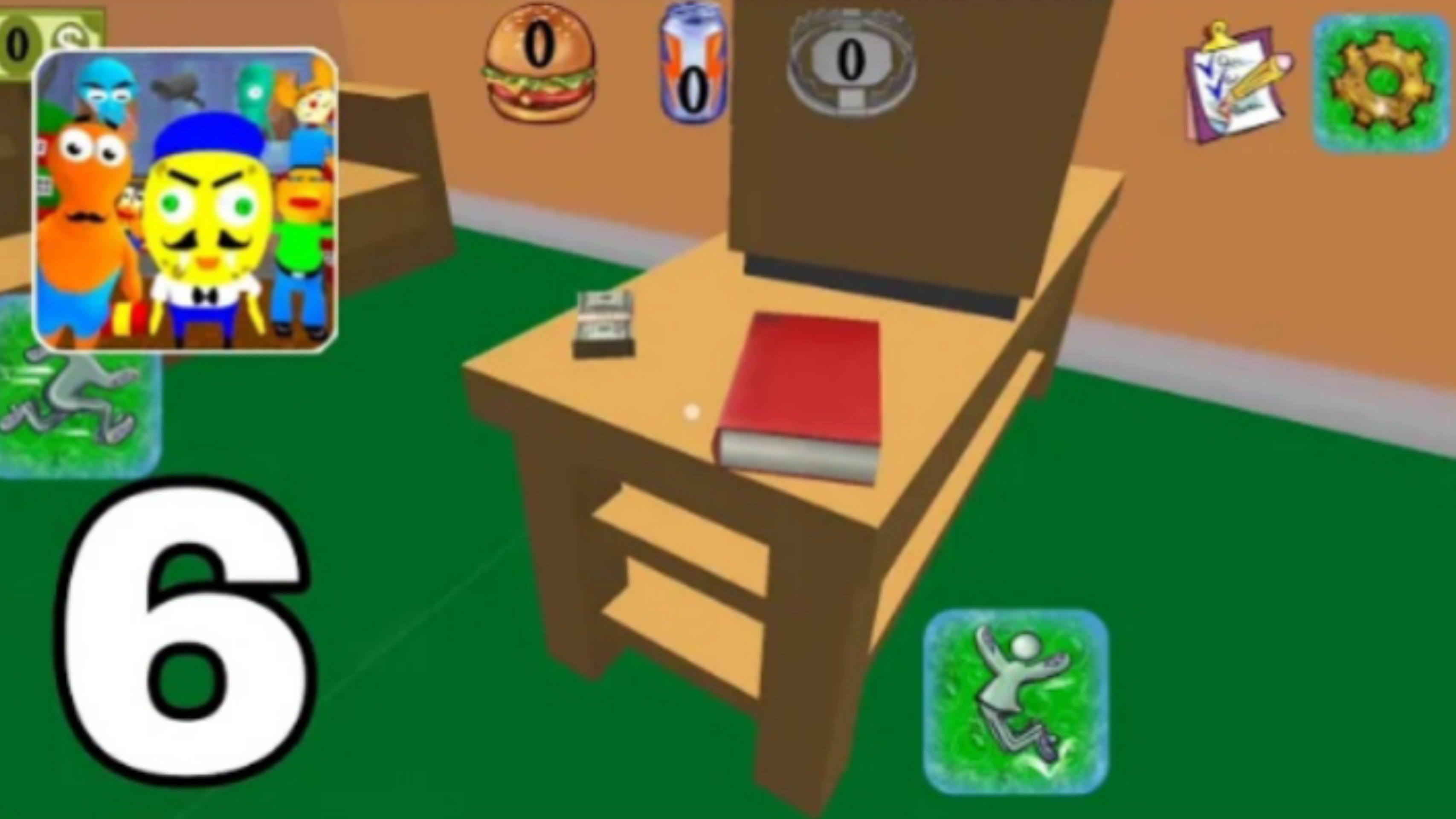 Sponge Neighbor Escape 3D New Update Gameplay Level 6