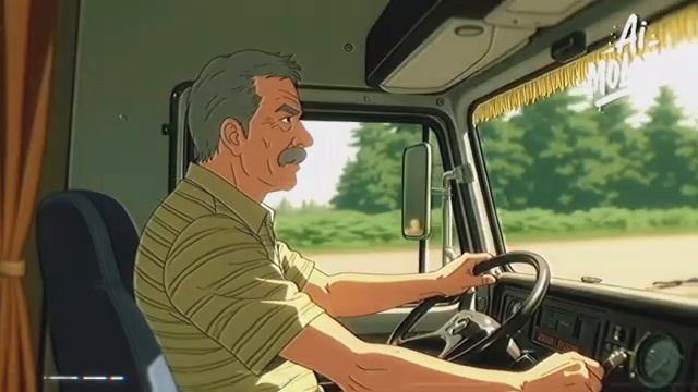 Дальнобойщики, но это аниме