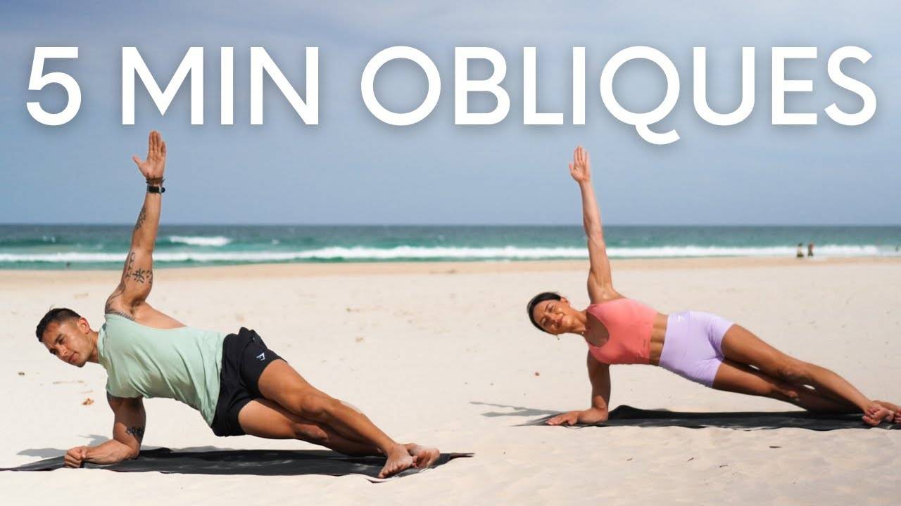 Move with Nicole - 5 MIN ABS WORKOUT|| Side Abs & Obliques Burn