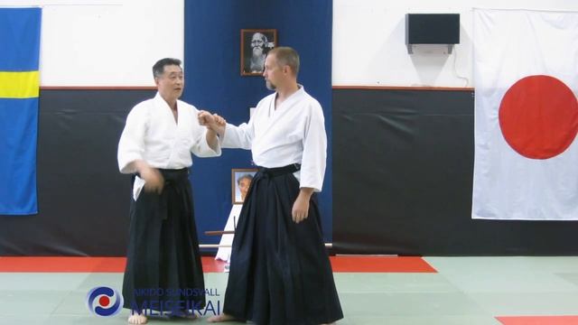13 Aikido Ai Hanmi Nikyo, Shishiya Sensei Sundsvall 2012