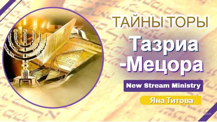 Недельный разбор Торы Тазриа-Мецора / Левит12:1 — 13:59; 14:1 — 15:33/ Яна Титова NSM