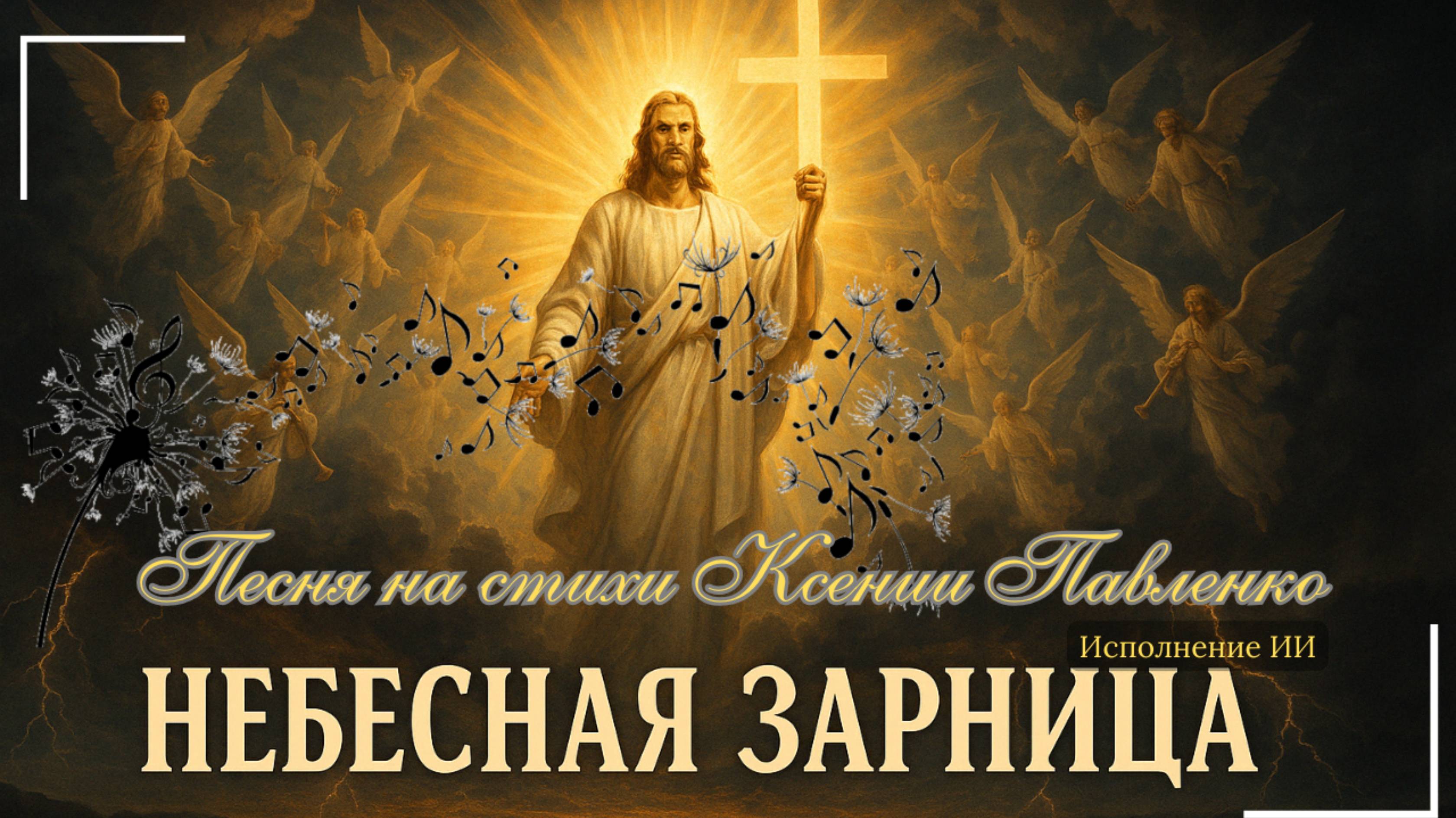 "Небесная Зарница " песня на стихи Ксении Павленко