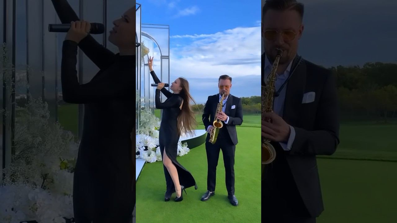 SITNIKA & Borodin Victor - выступление на свадьбе | Геленджик #музыка #sax #singer #event #свадьба