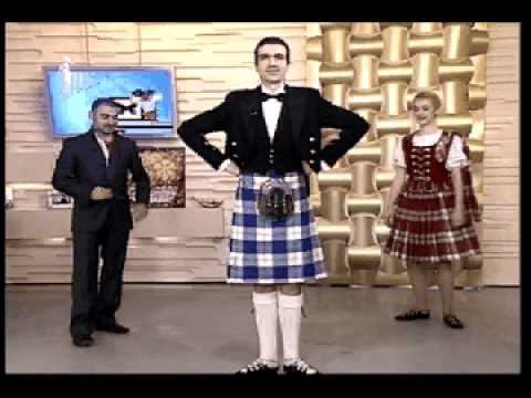 Шотландские танцы в программе "С добрым утром, любимая!" (ч.1)