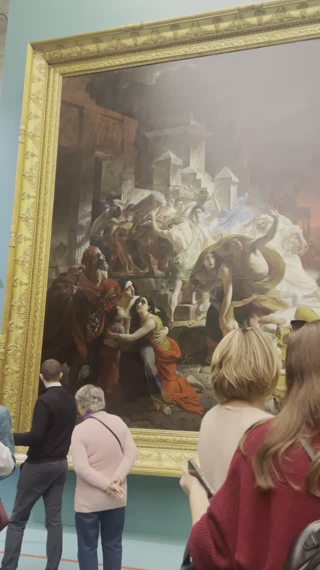 Русский музей! Выставка Карла Брюлова в Питере!!!