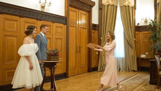 Свадьба в Грибоедовском ЗАГСе Москвы