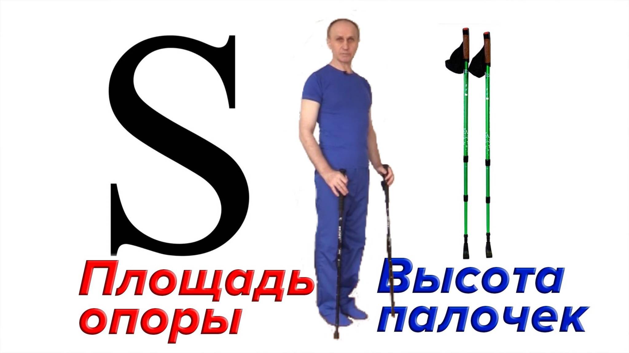 ВЫСОТА палочек и Площадь опоры.