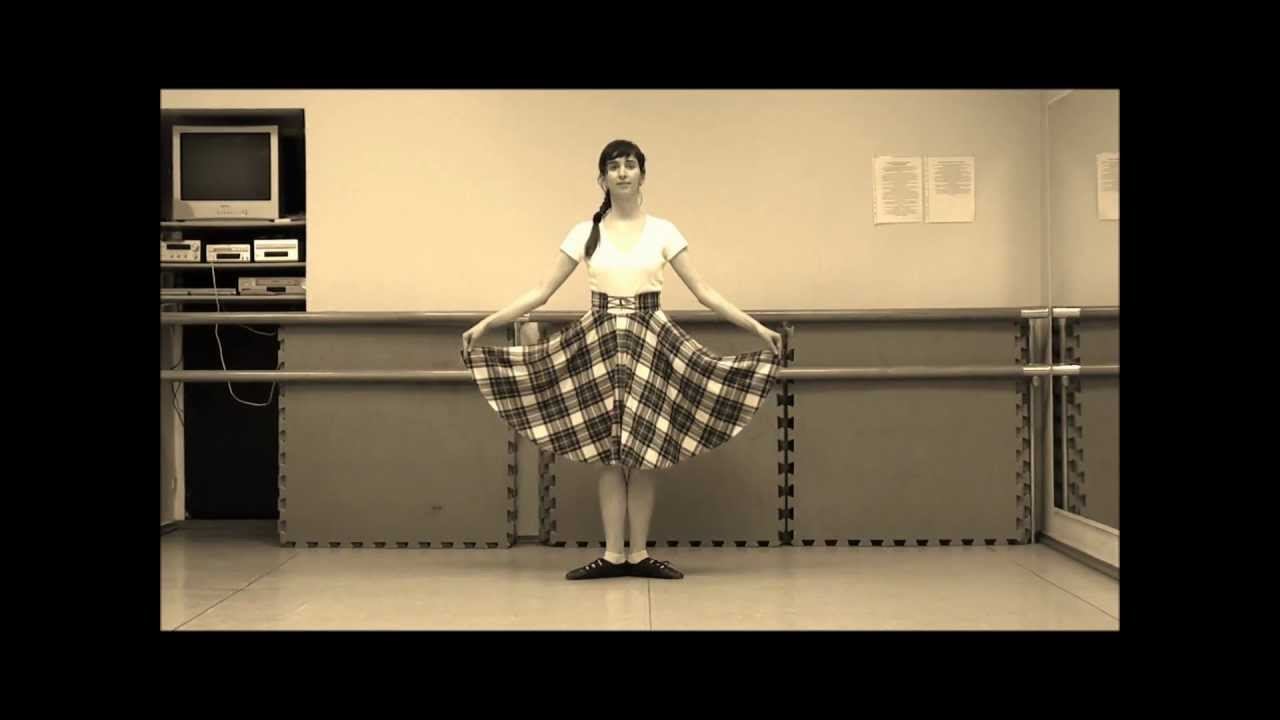 Step We Gaily, a Scottish solo step dance