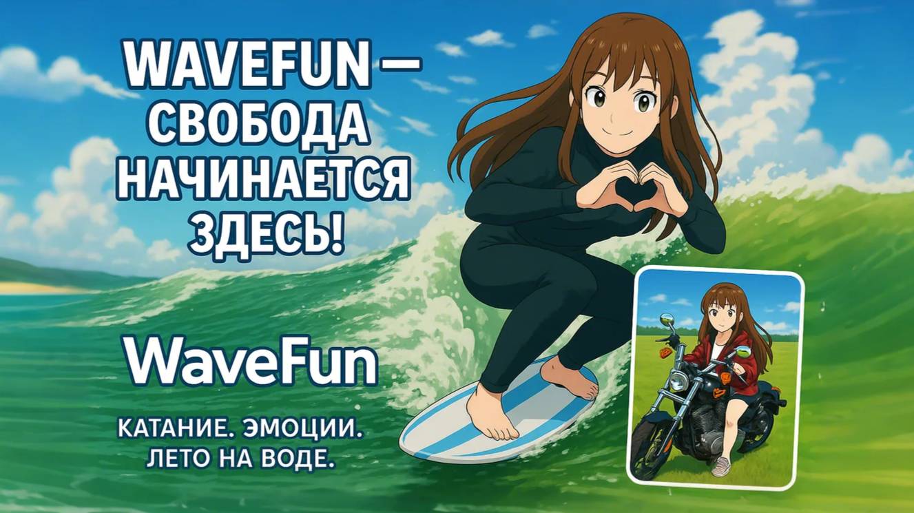 На встречу волнам: день свободы с WaveFun