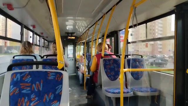 Тестовая поездка на новом троллейбусе УТТЗ-6241.01 "Горожанин" № 2288, маршрут 15