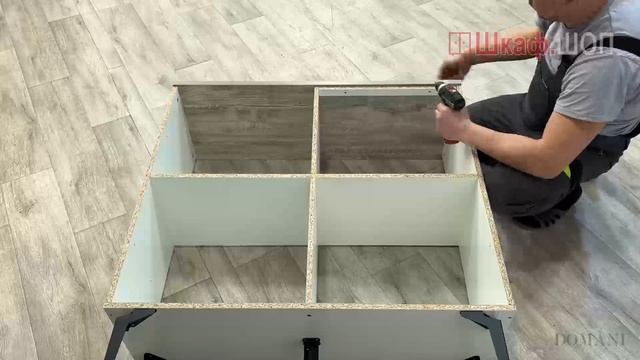 Модульная прихожая Чикаго. Комод ЧК-30, сборка ШкафШоп