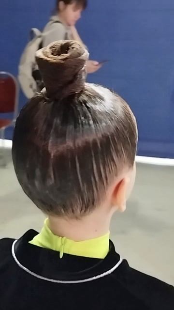 Турнирная прическа! Стакан