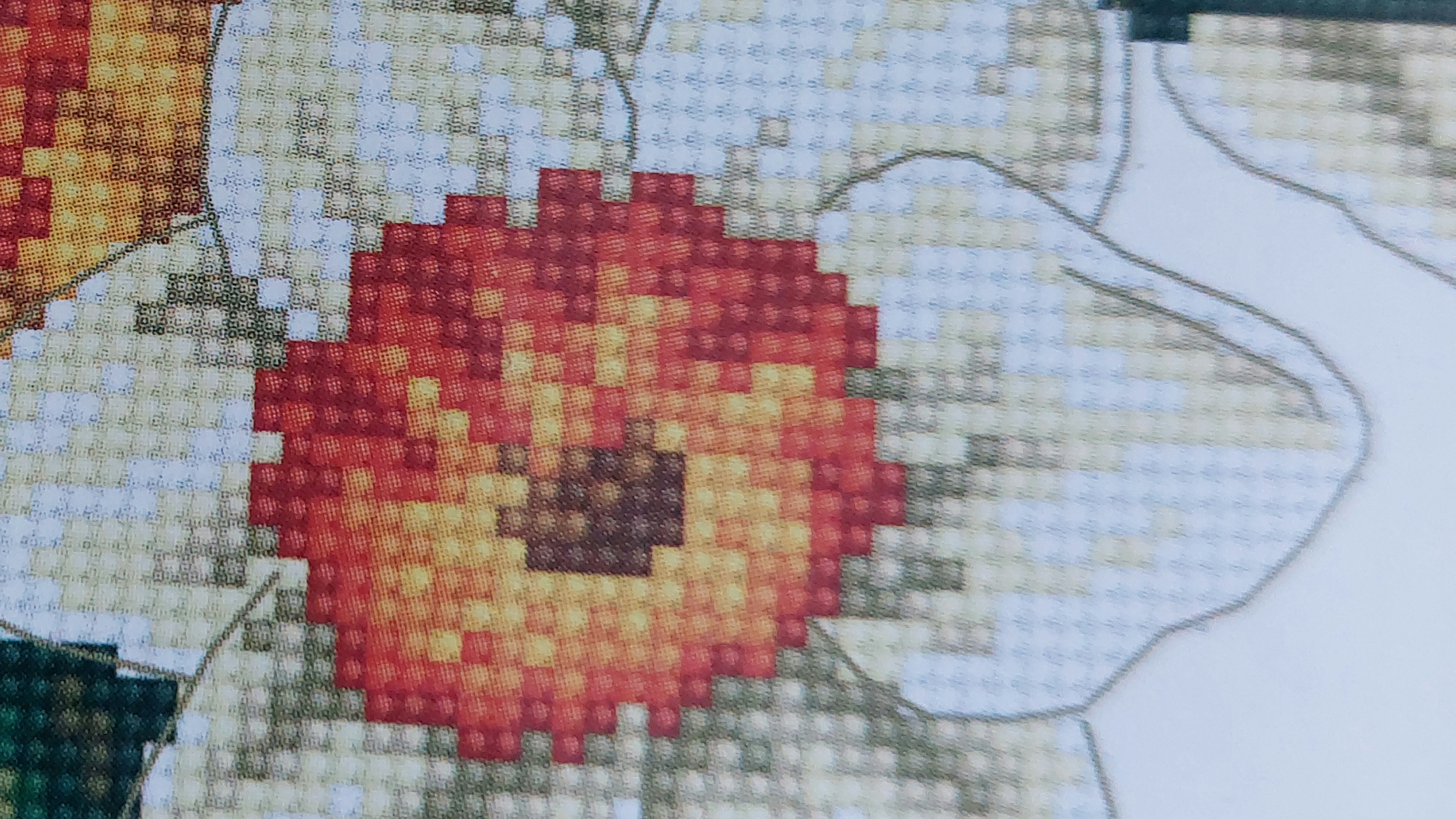 весенний адвент 2025/задание 27/вышивка крестиком