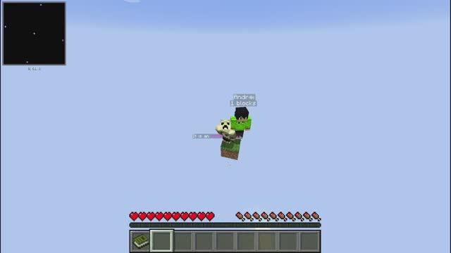 "Minecraft: НО мы НА ОДНОМ блоке! 🌍🪓"