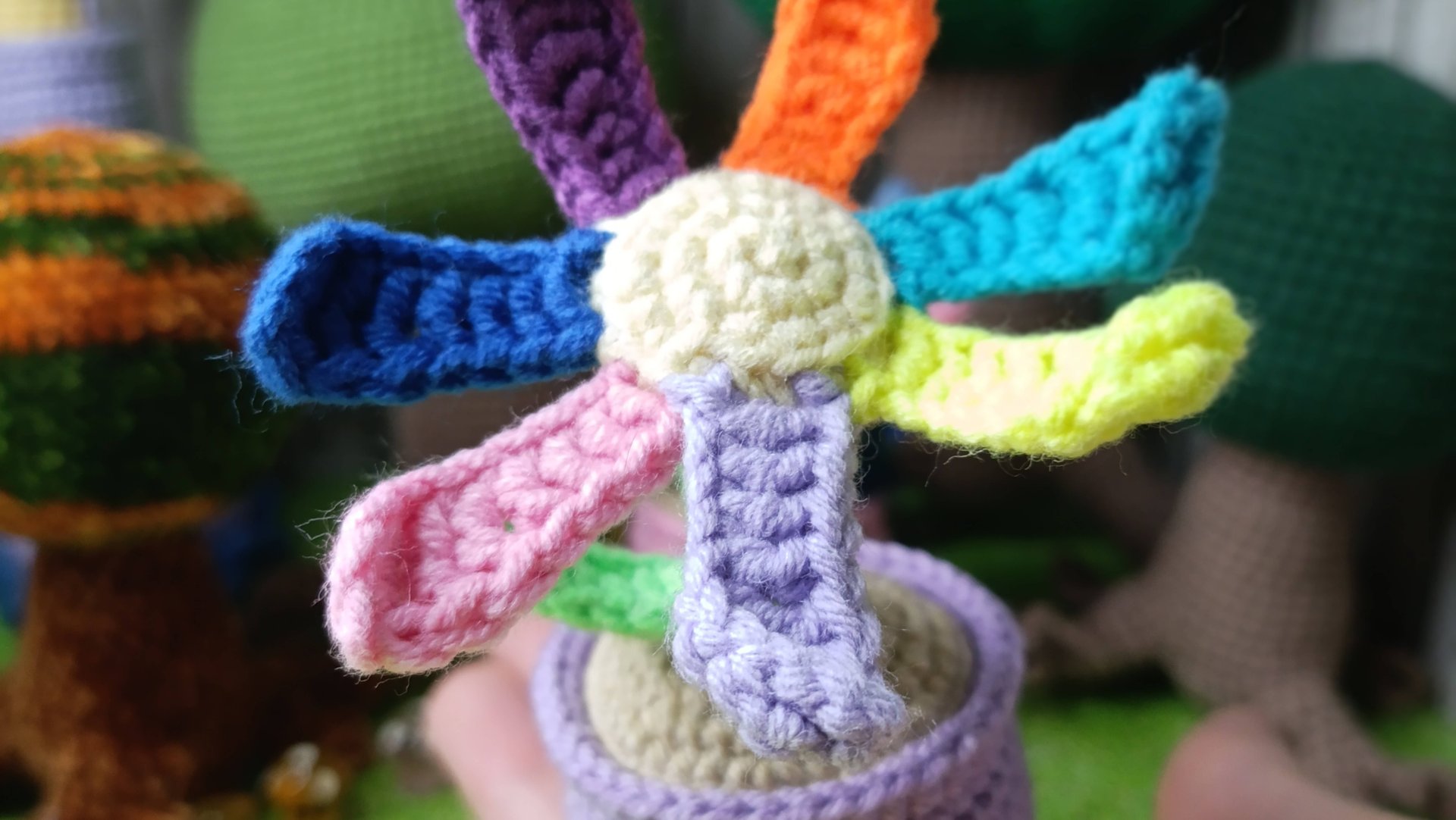 МК на игольницу "Семицветик" 💐 Можно использовать как интерьерную игрушку/сувенир 🥰