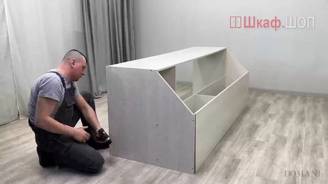 Спальный гарнитур Модена. Шкаф угловой МШ-25, сборка ШкафШоп