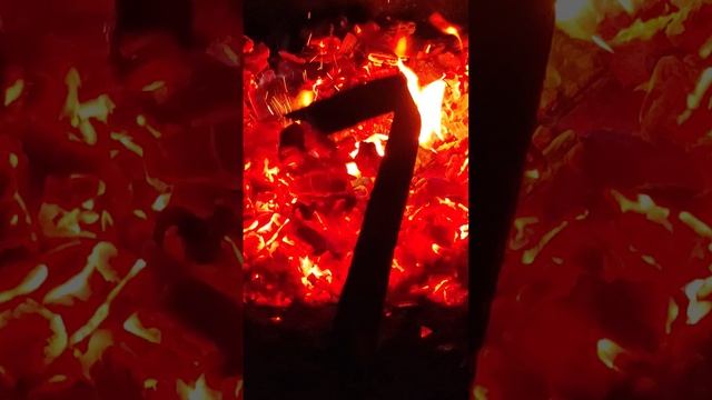 Огонь в печи