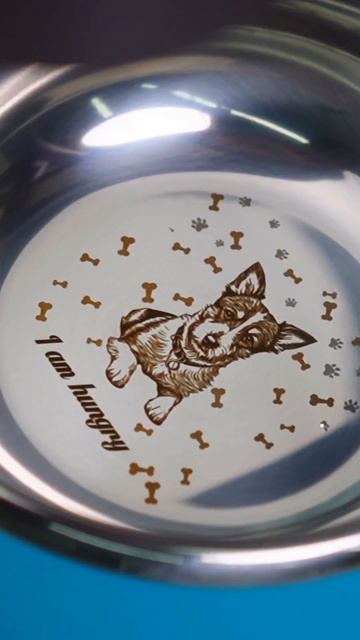 Делаем миску для питомца уникальной с Laserpecker LP4! #творчество  #хобби #laserengraving