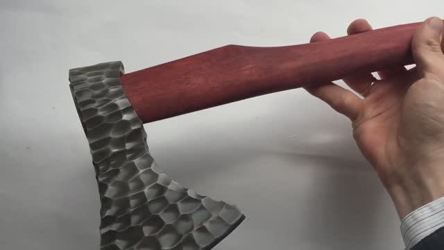 Авторский кованый топор ручной работы