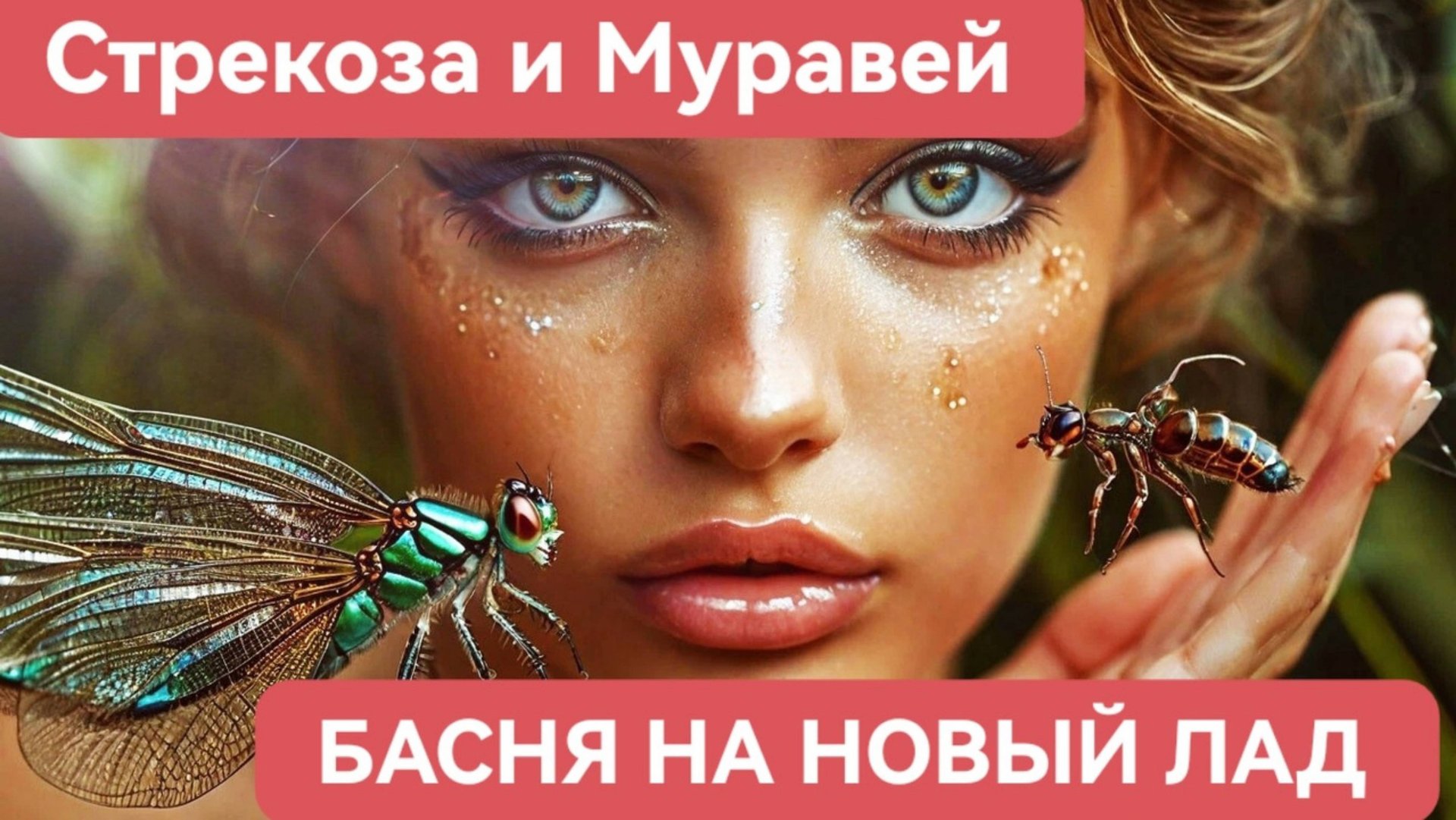 Новая басня. Стрекоза и Муравей