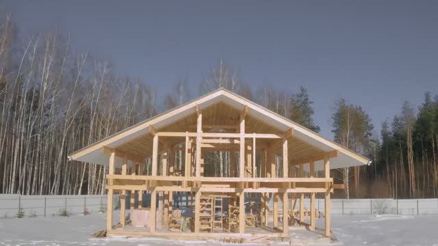 Каркас современного фахверка (FD-2)