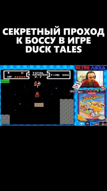 СЕКРЕТНЫЙ ПРОХОД К БОССУ В ИГРЕ DUCK TALES