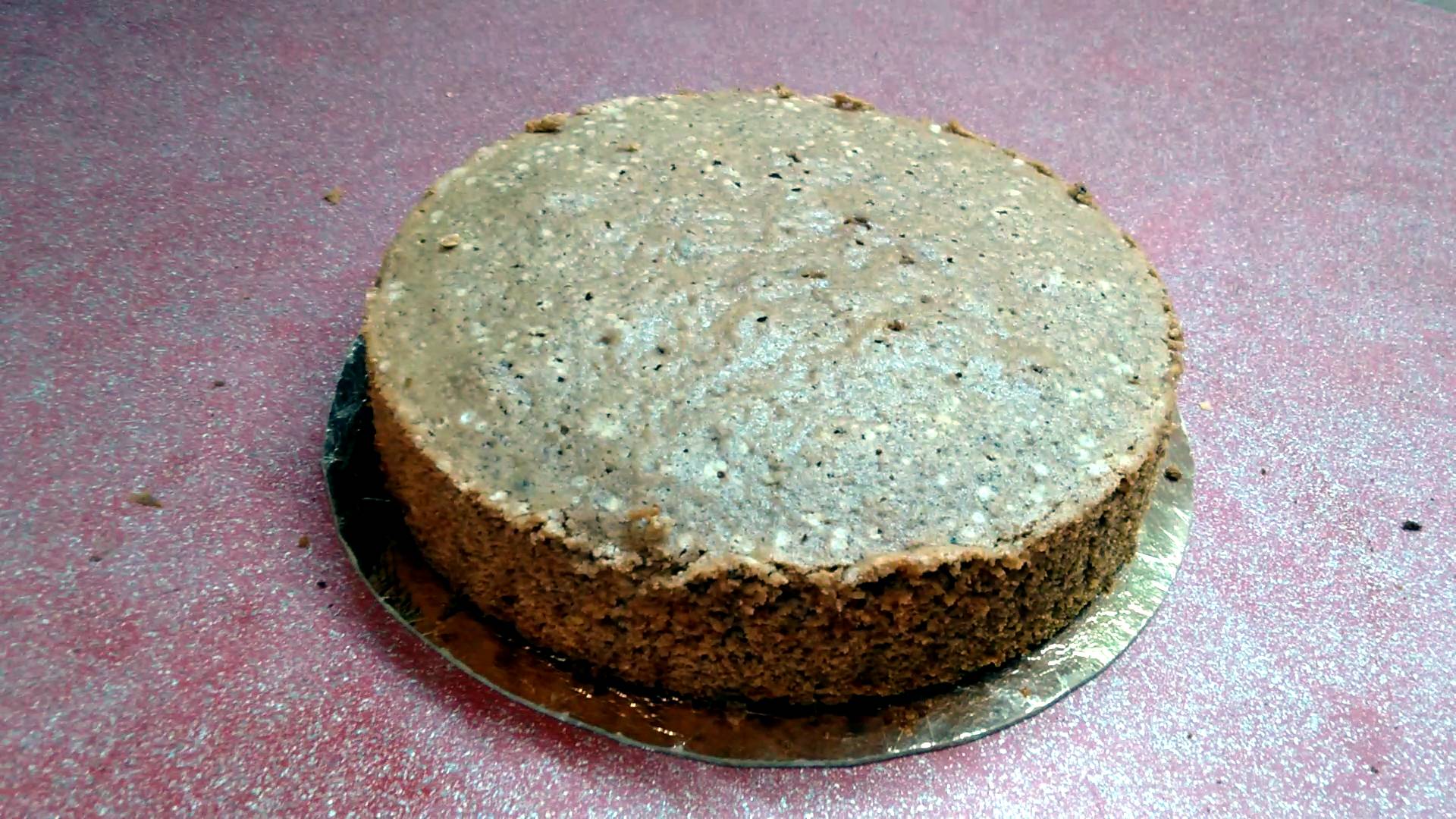 Шоколадный бисквит для торта