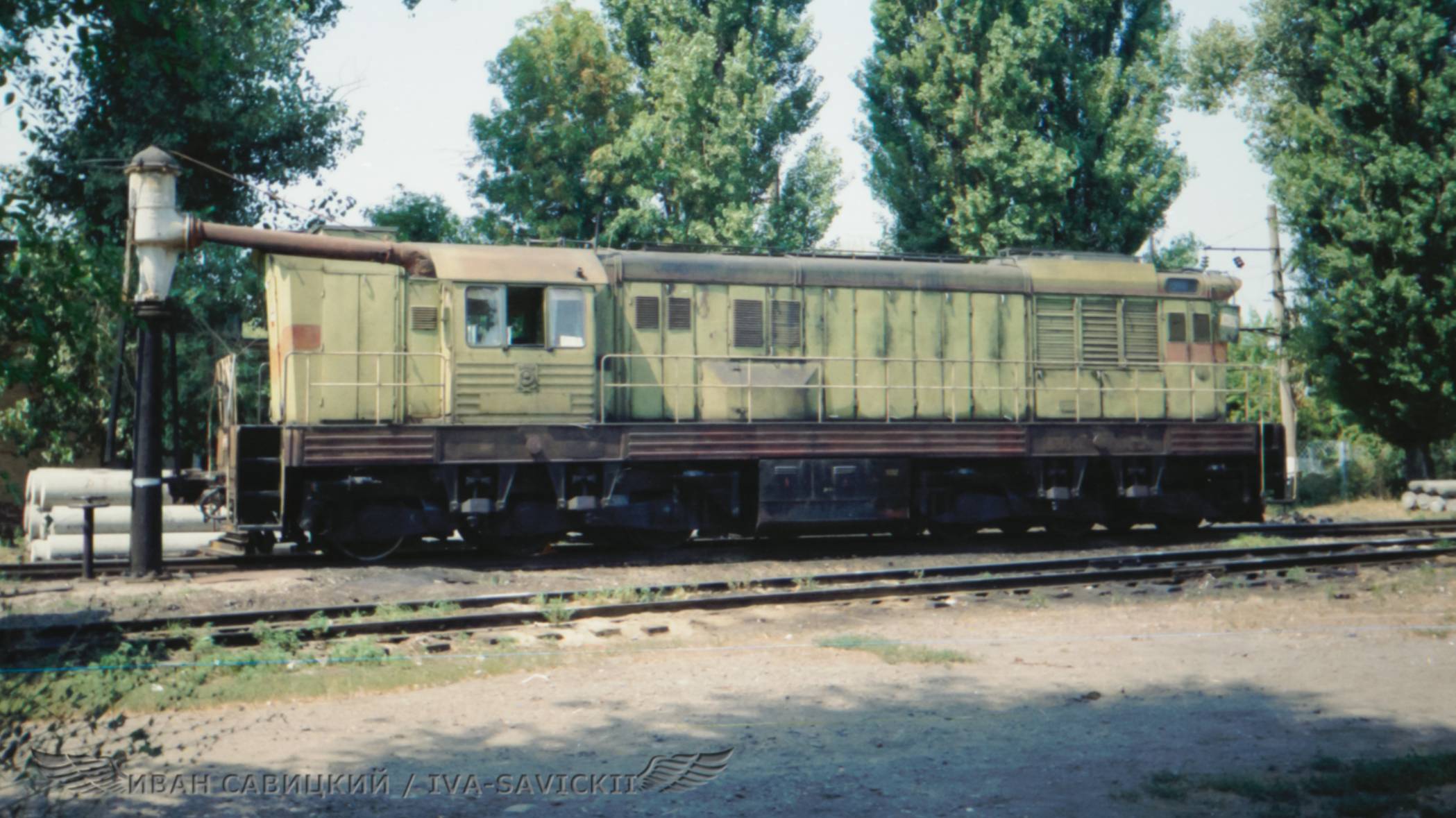 На поезде от Лихой до Каменска-Шахтинского-вид из окна