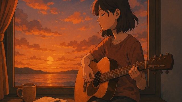 Симфония заката 🌇 Lo-Fi биты для вечернего спокойствия 🎶  [Музыка без рекламы]