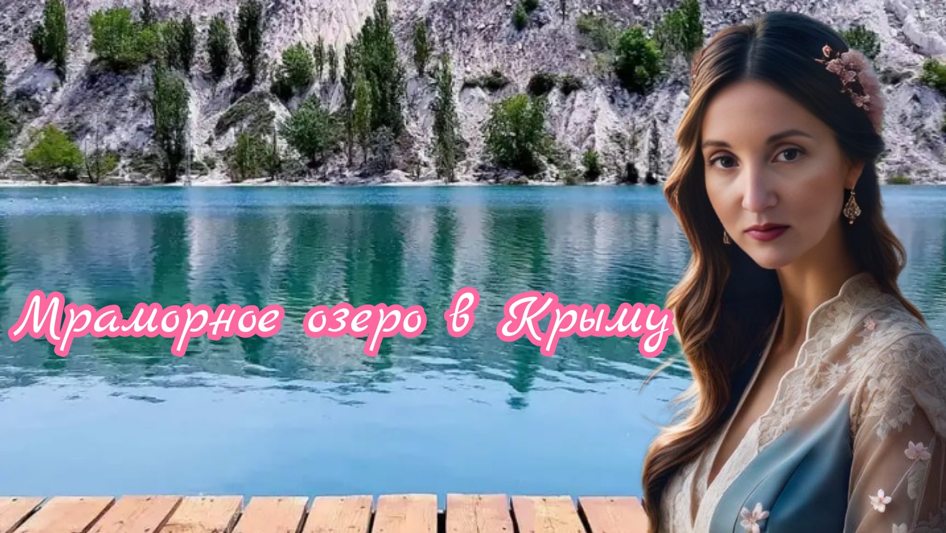 ✅МРАМОРНОЕ ОЗЕРО ❤️В КРЫМУ В ГОРАХ 🏔️ ГЛАЗ НЕ ОТОРВАТЬ ОТ ЭТОЙ КРАСОТЫ 🌅💞