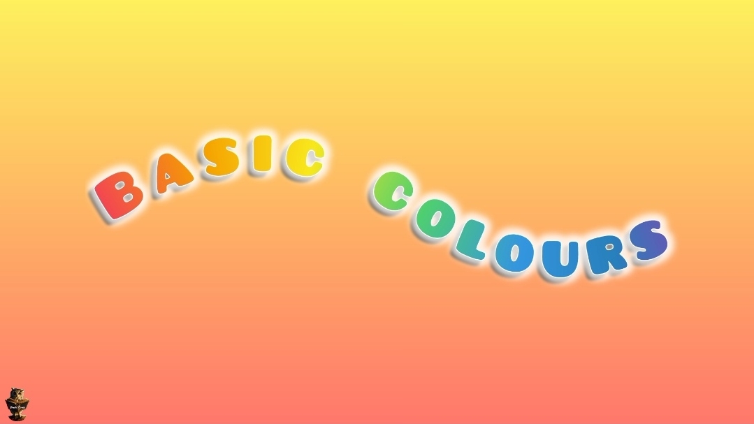 Английский язык - основные цвета. Basic colours in English