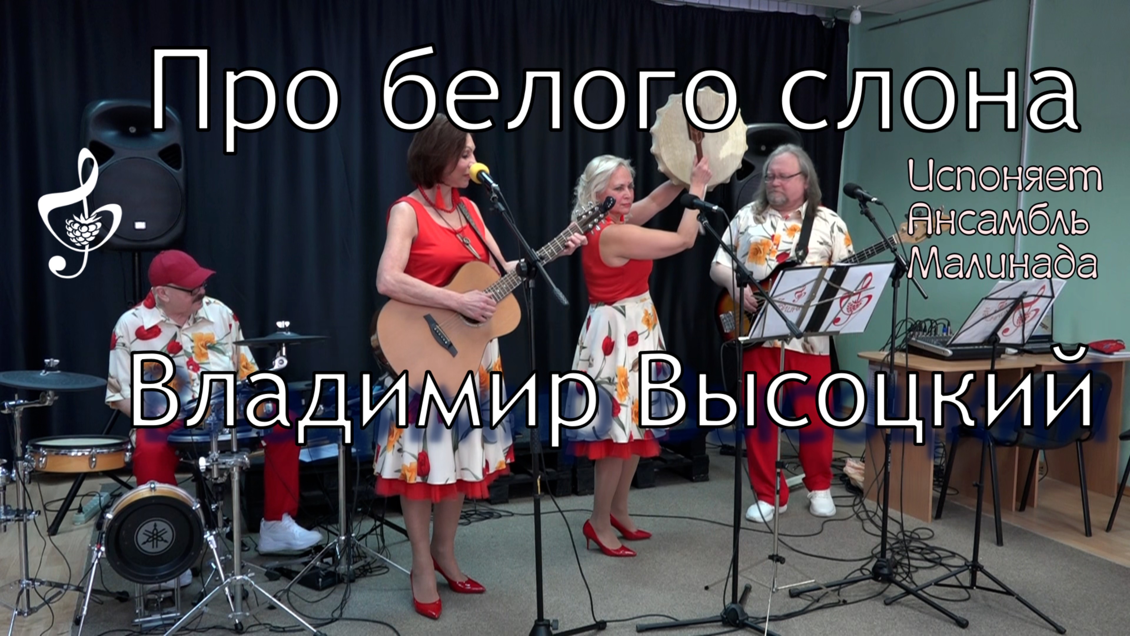 "Про белого слона"автор Владимир Высоцкий, исполняет Ансамбль Малинада #Vysotsky, #pro_belogo_slona
